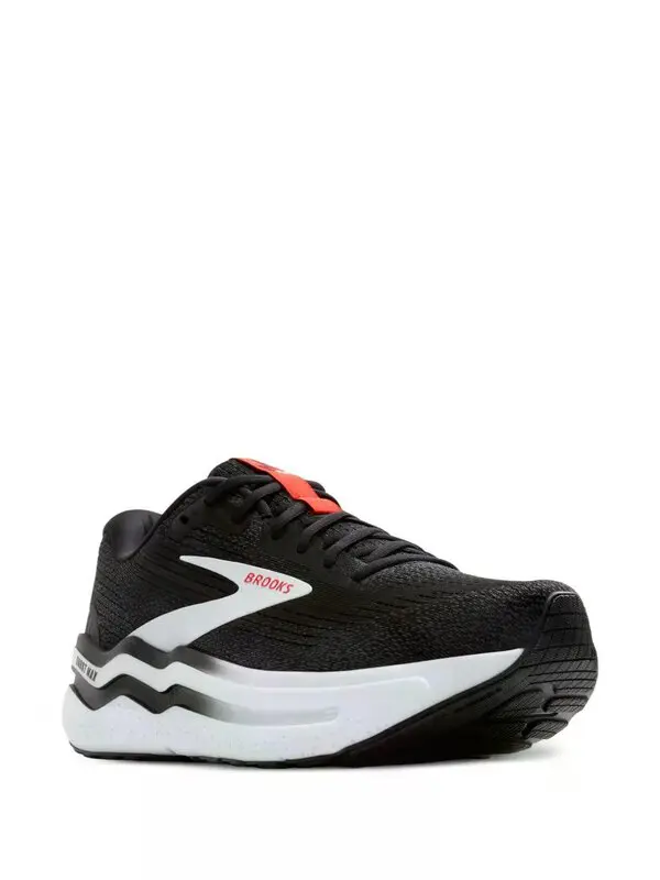 Brooks Ghost Max 2 Lace-up Sneakers - Black