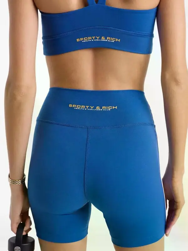 SPORTY & RICH Stripe-detail Shorts