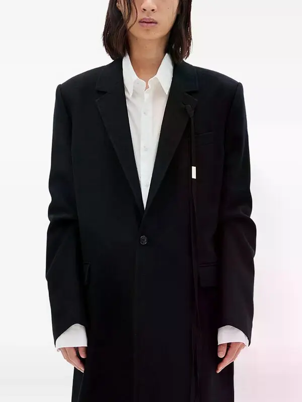 ANN DEMEULEMEESTER Thor Wool Blazer