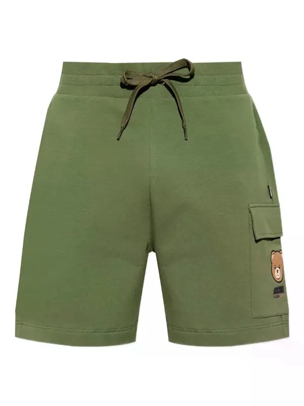 Moschino Teddy Logo Cargo Shorts
