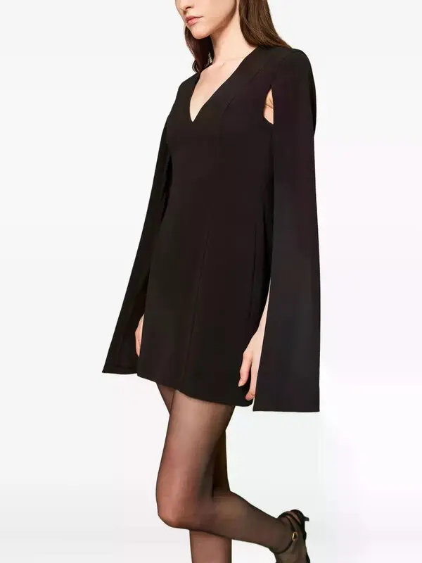 TWINSET V-neck Cape Dress