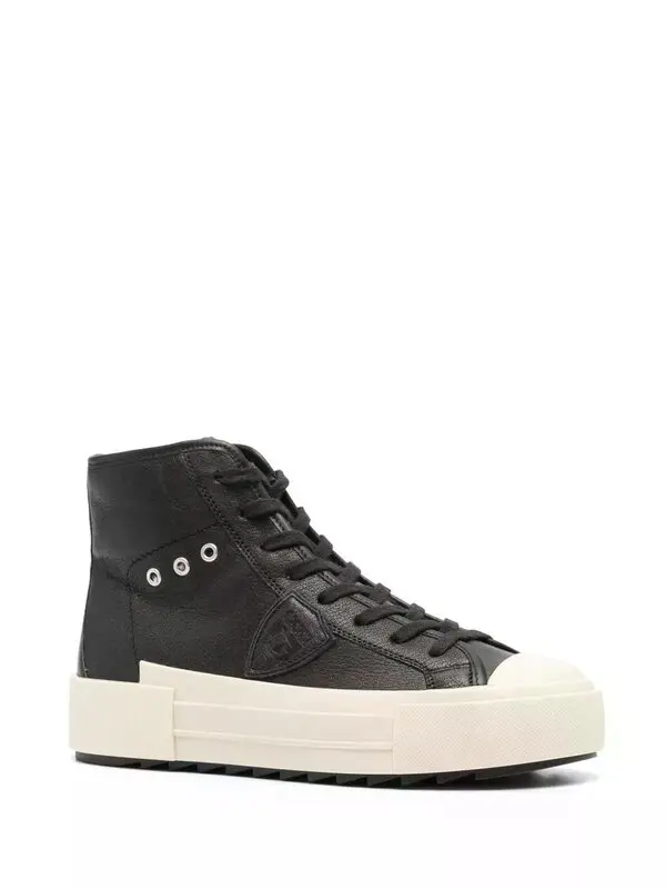 Philippe Model Hybrid Mid Sneakers - Black