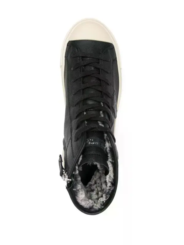 Philippe Model Hybrid Mid Sneakers - Black