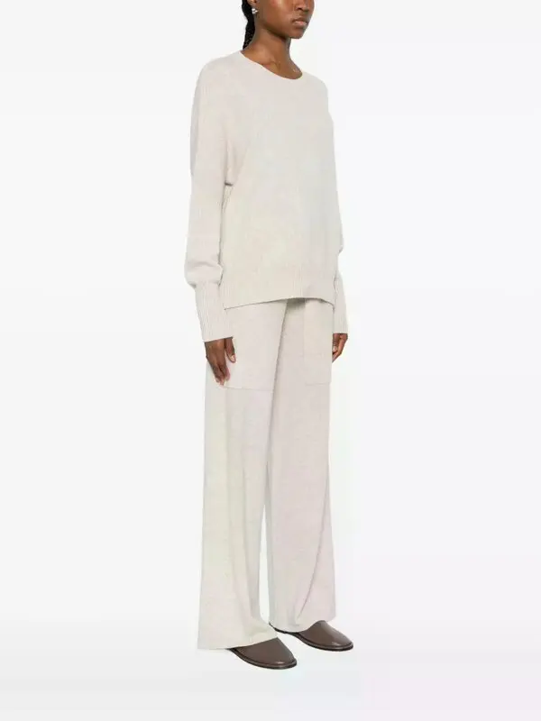 LISA YANG Mila Ribbed Sweater - Neutrals