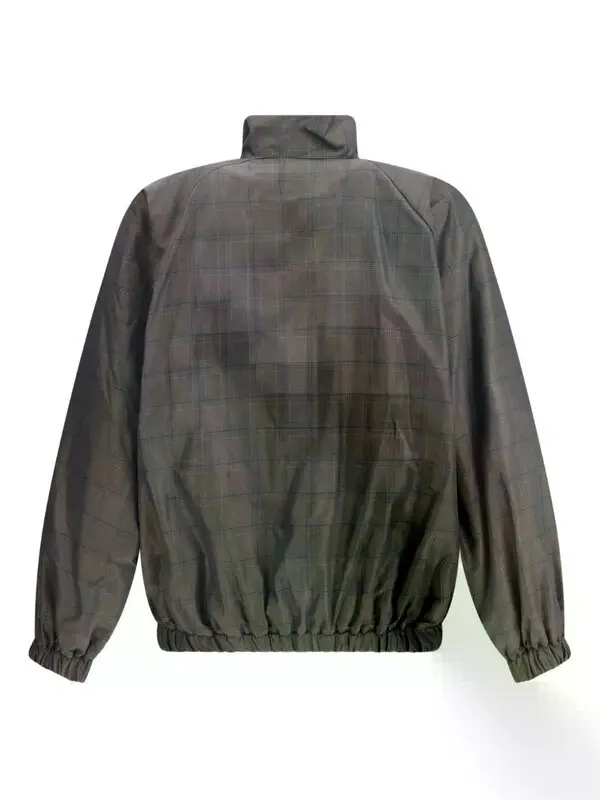 Balenciaga Checked Zip-up Jacket