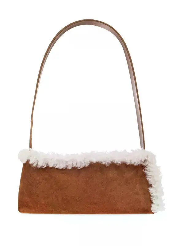 Marni Appliqué Shoulder Bag - Brown