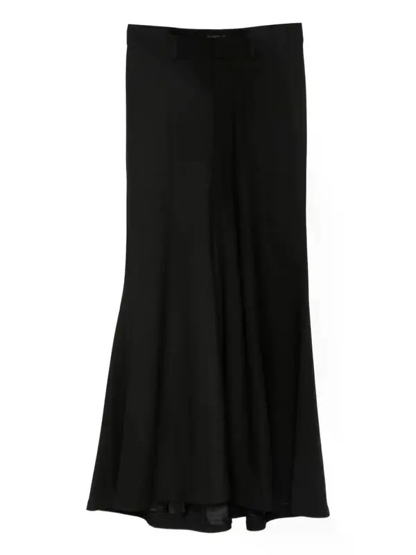 Balenciaga Wool Maxi Skirt
