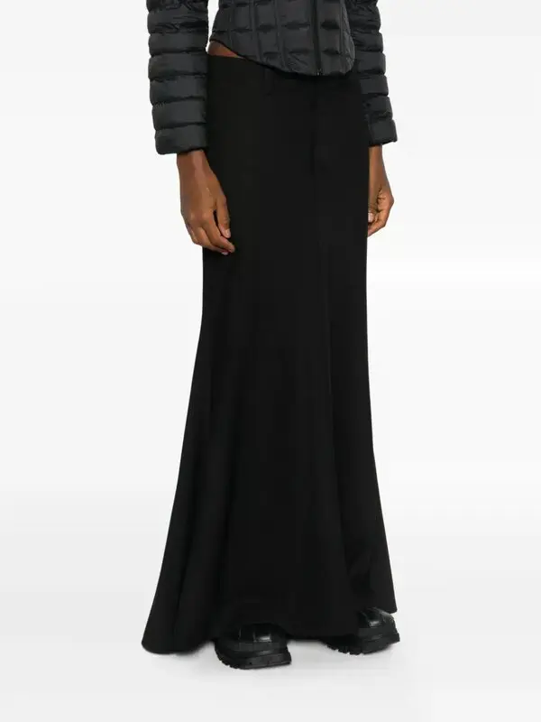Balenciaga Wool Maxi Skirt