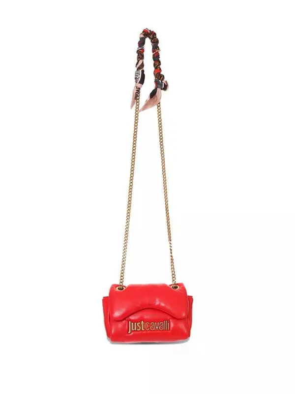 Just Cavalli Quilted Mini Bag With Chain Strap