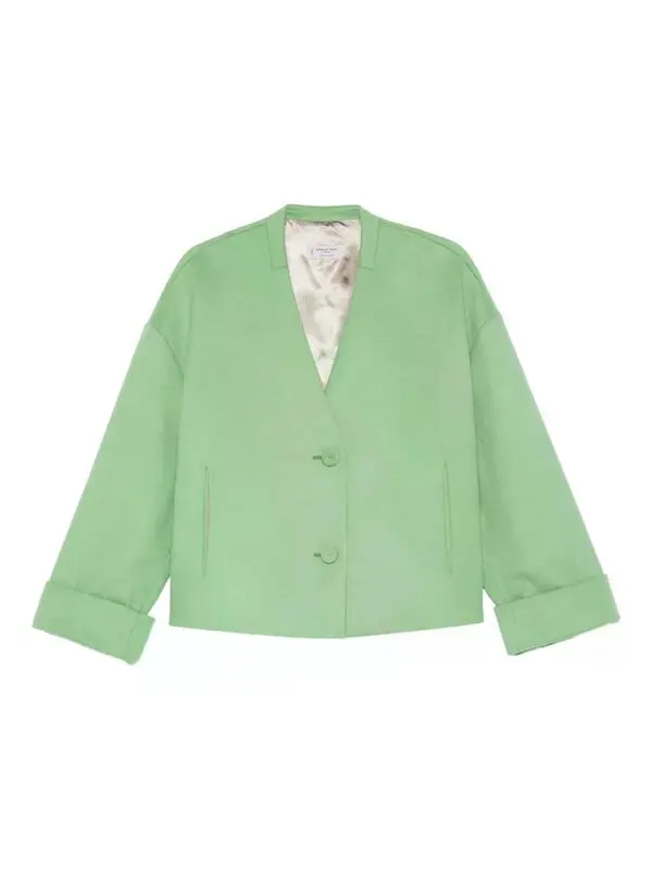 Alberto Biani Buttoned Cropped Jacket