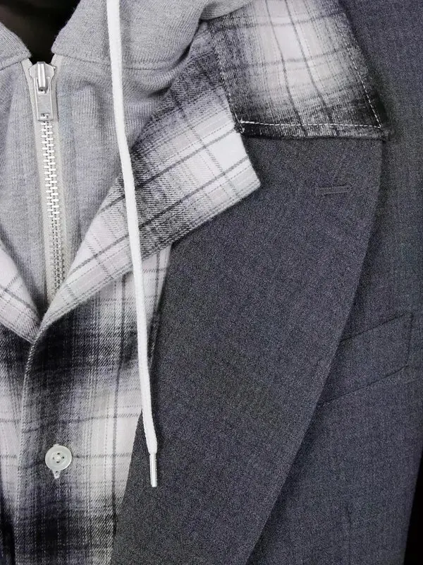 Mihara Yasuhiro Layered Blazer - Grey
