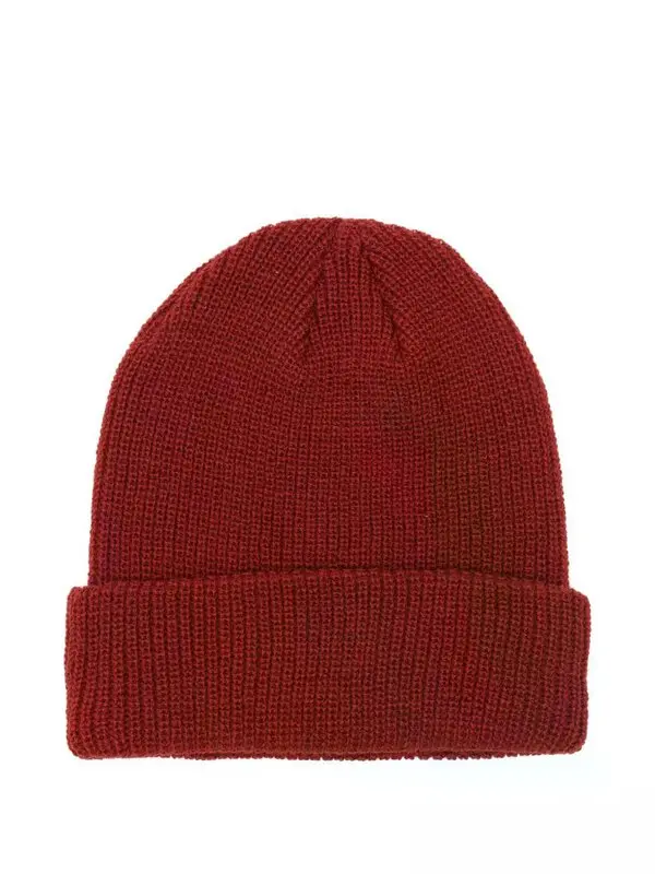 StÜssy Logo-embroidered Beanie - Red