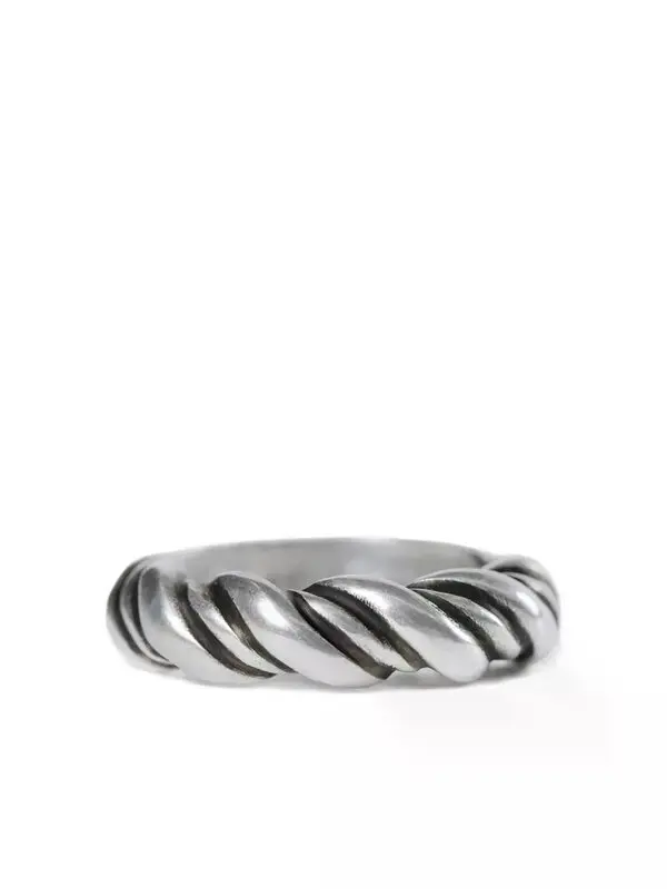 ANN DEMEULEMEESTER Bice Twisted Ring - Silver