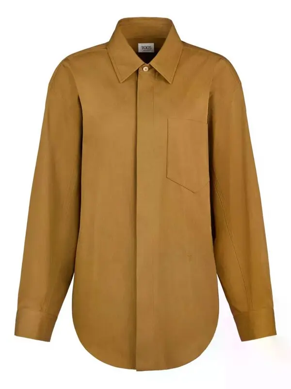 TOD'S Belted Long Shirt