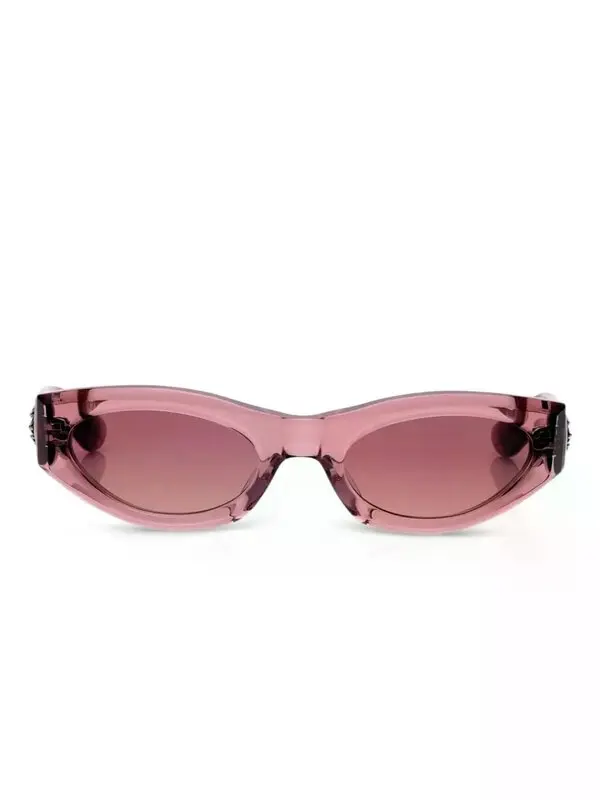 Chrome Hearts Cat-eye Frame Sunglasses - Pink