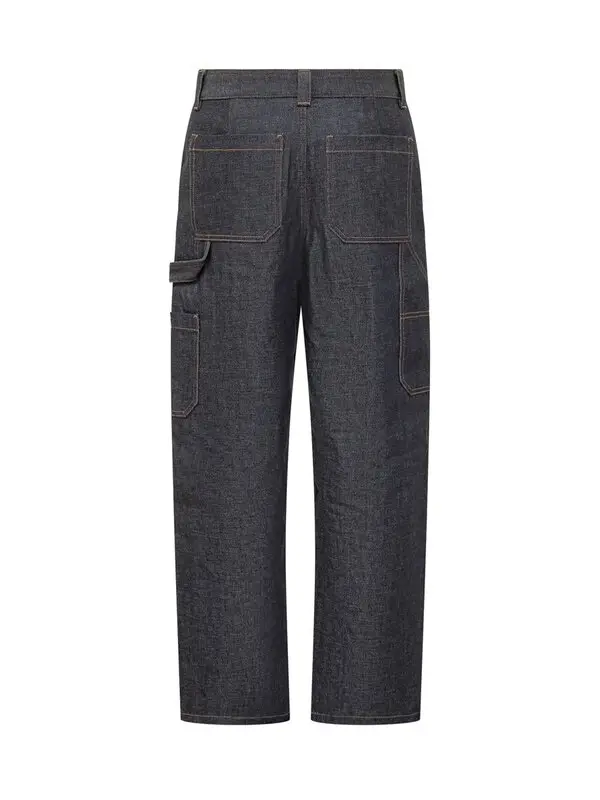 A.p.c. Dark Denim Straight Leg Jeans