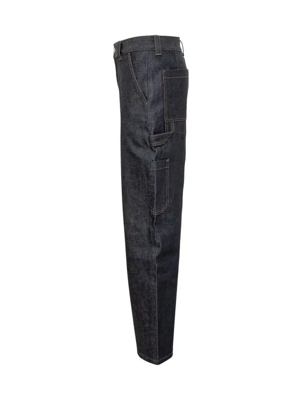 A.p.c. Dark Denim Straight Leg Jeans