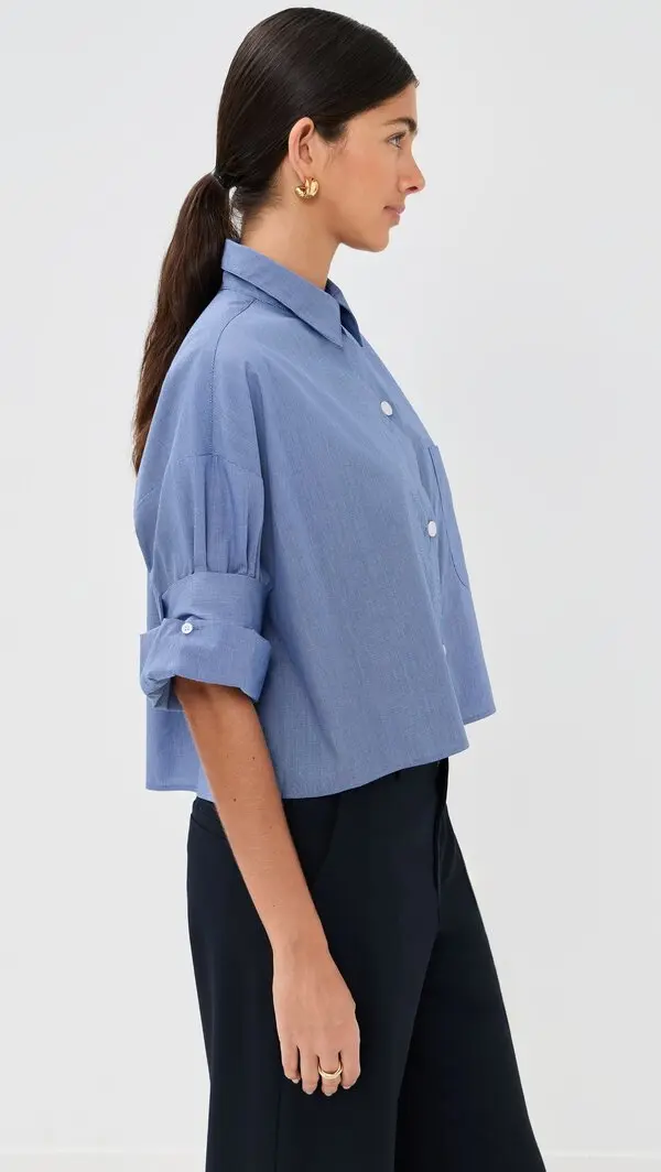 TWP Collared Button-down Shirt