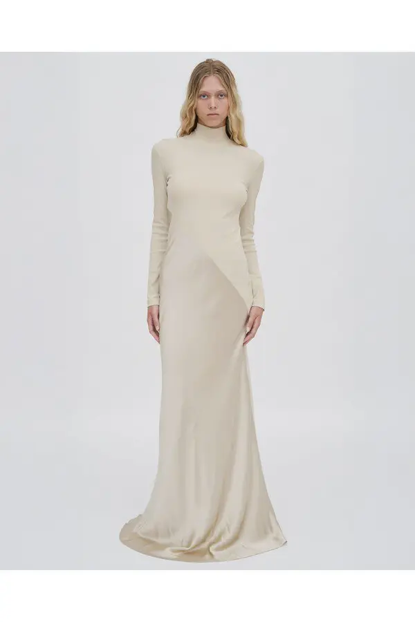fitted lace wedding dress Amazon.com: Women's Sexy Bodycon Long Sleeve Dress Basic Turtleneck Maxi  Pencil Dress Casual Plain Midi Club Party Long Dress (Medium,White):  Clothing, Shoes & Jewelry main image 0