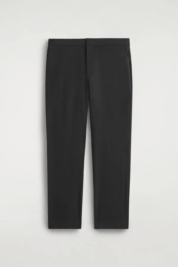 Cos Cotton Slim-leg Trousers