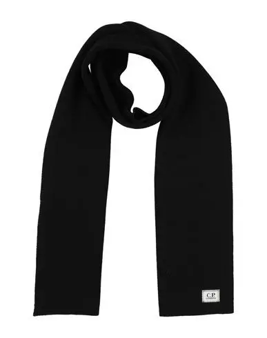 C.P. COMPANY C. P. Company Scarf Virgin Wool, Polyester - Black