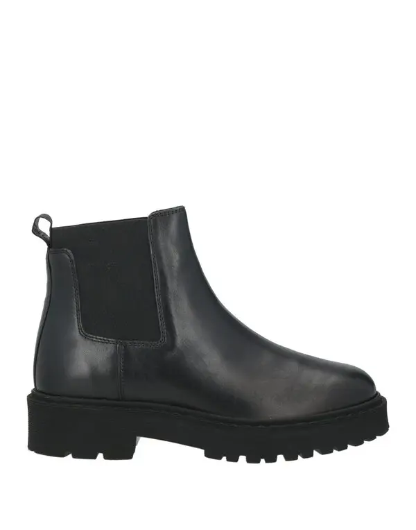 Hogan Leather Ankle Chelsea Boots