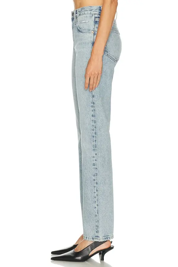 RE/DONE Blondie Straight Jeans - Ripped Tide