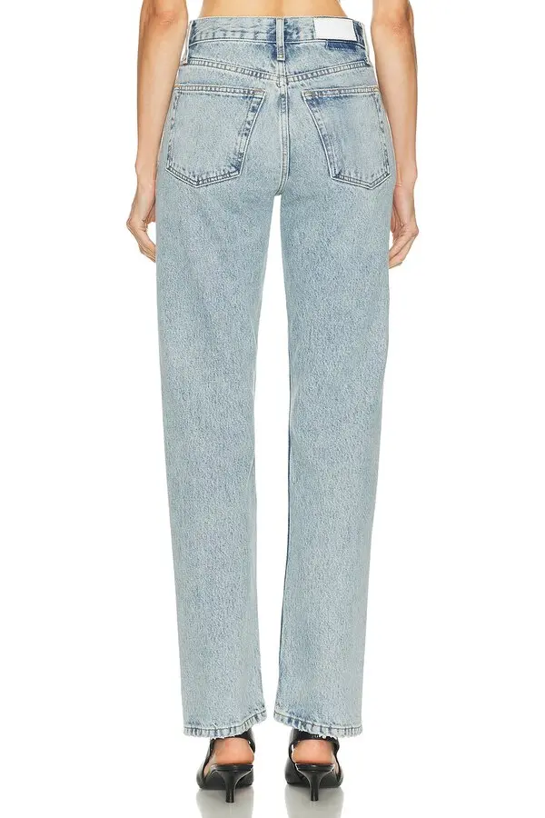 RE/DONE Blondie Straight Jeans - Ripped Tide