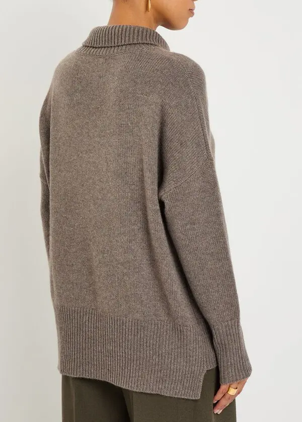 LISA YANG Heidi Cashmere Jumper - Brown