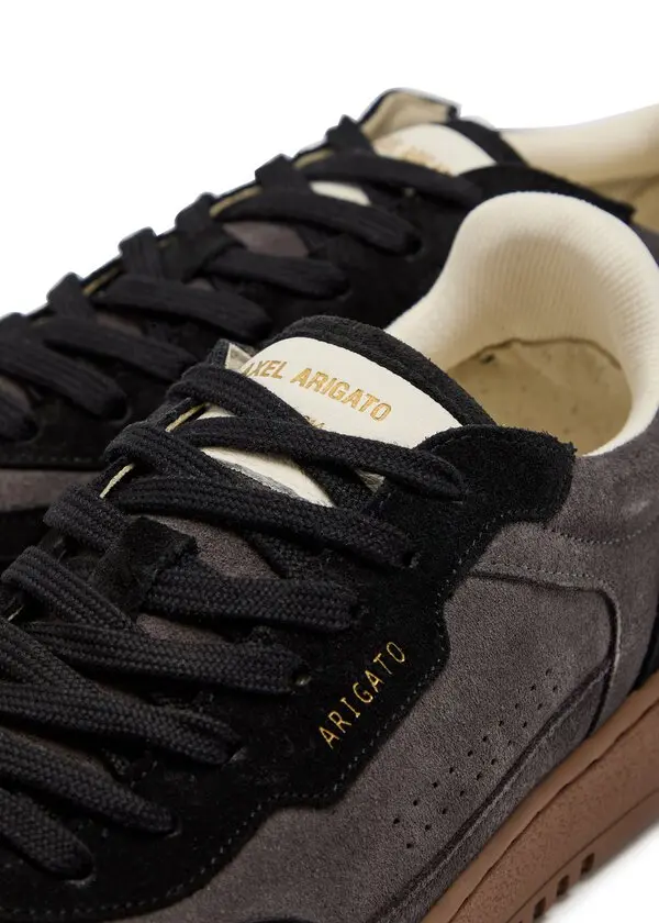Axel Arigato Dice T-toe Panelled Suede Sneakers - Black