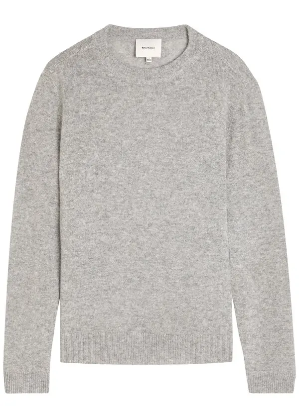 REFORMATION Melange Cashmere Jumper