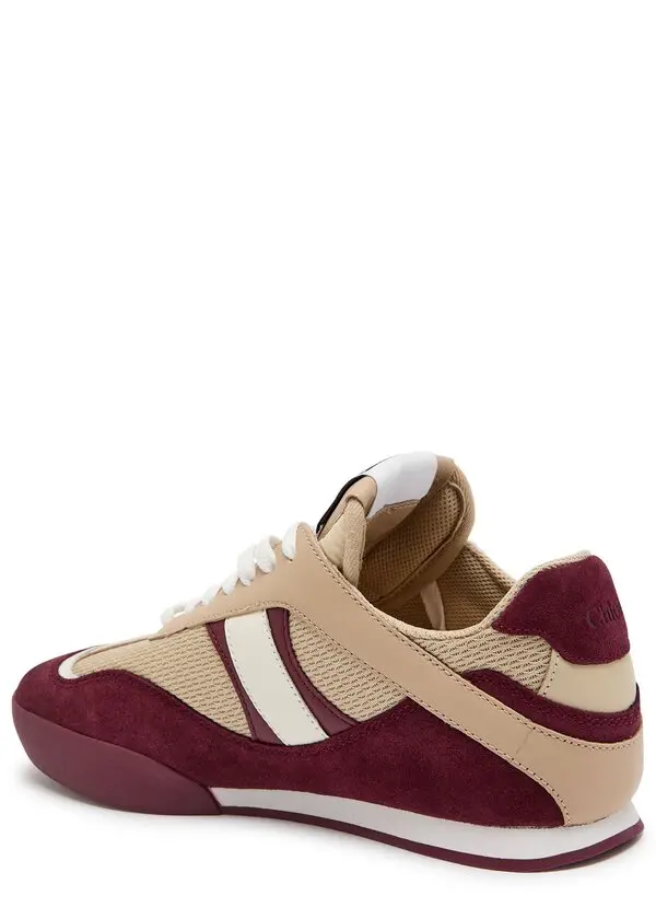 Chloé Panelled Mesh Sneakers