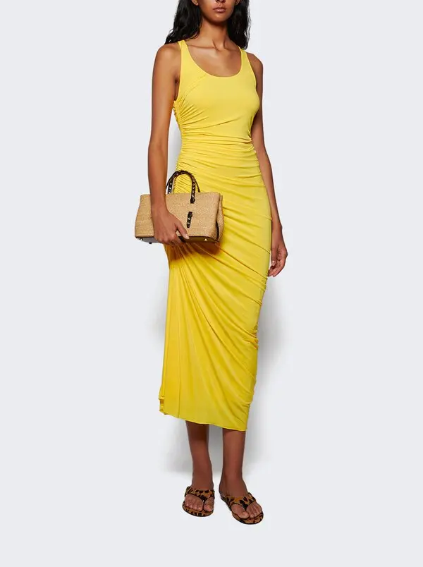 ALAÃA Alaïa Gathered Maxi Dress