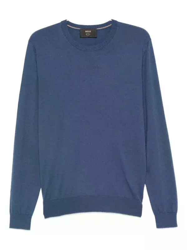 BOSS Crew-neck Cashmere Sweater