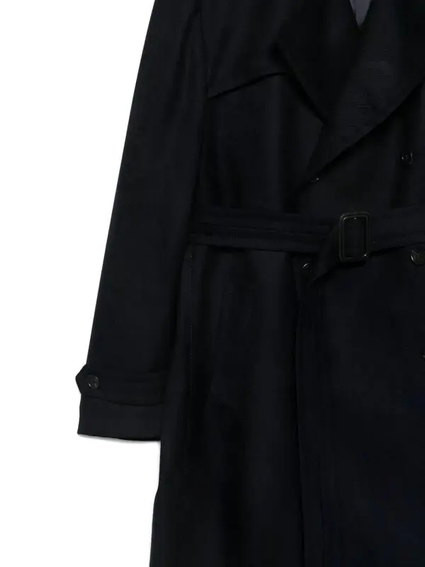 Tagliatore Belted Double-breasted Coat
