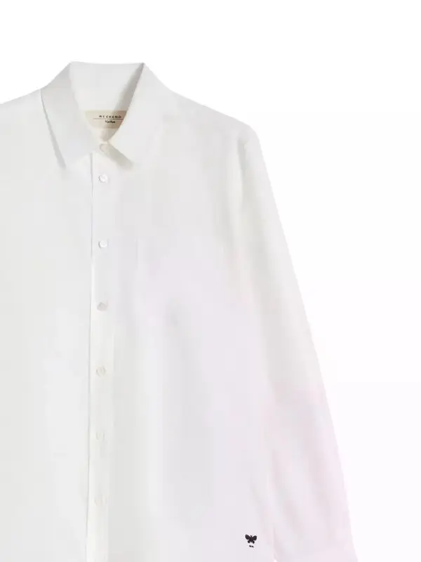 Max Mara Embroidered Cotton Shirt