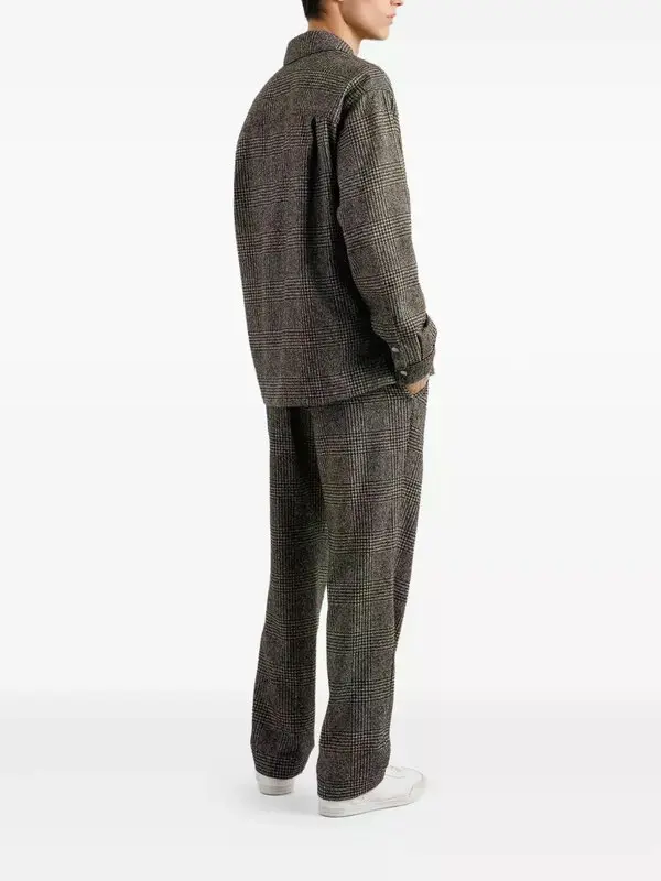 Dolce & Gabbana Check-pattern Pleated Trousers