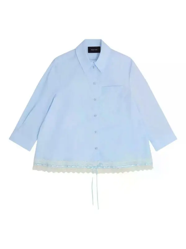 Simone Rocha Lace-trim Shirt