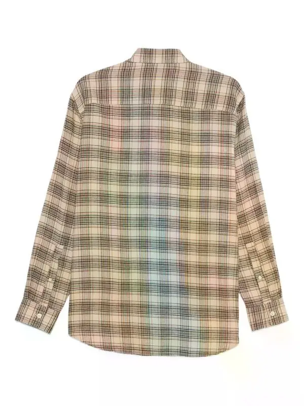 SUNFLOWER Checked Cotton Shirt
