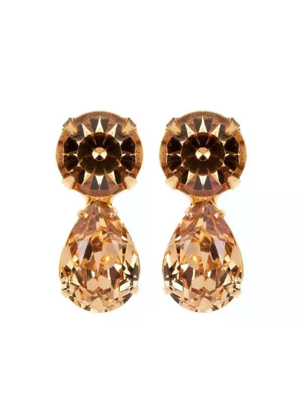 JENNIFER BEHR Pamina Teardrop Earrings - Gold