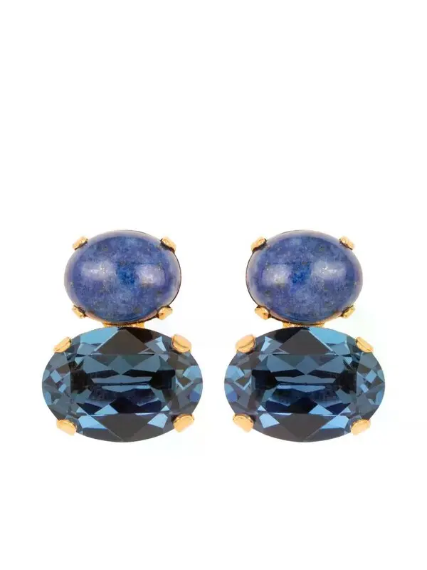 JENNIFER BEHR Yvette Earrings - Blue