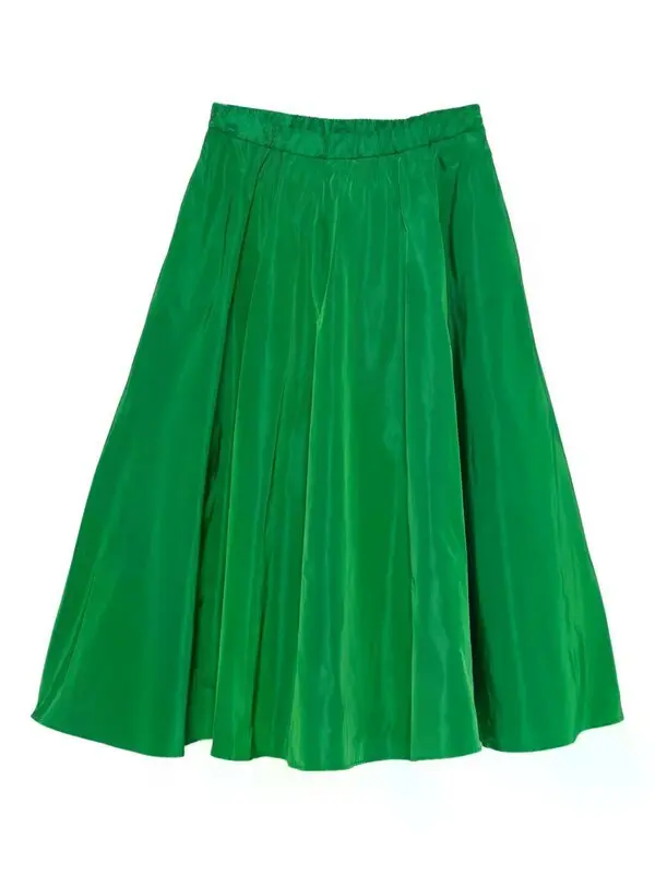 Aspesi Gathered A-line Midi Skirt