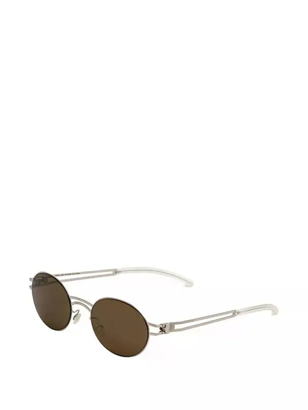 Mykita Dada Round Frame Sunglasses - Silver