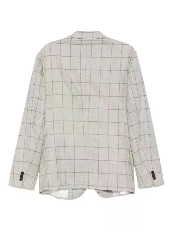 Corneliani Checked Single-breasted Jacket