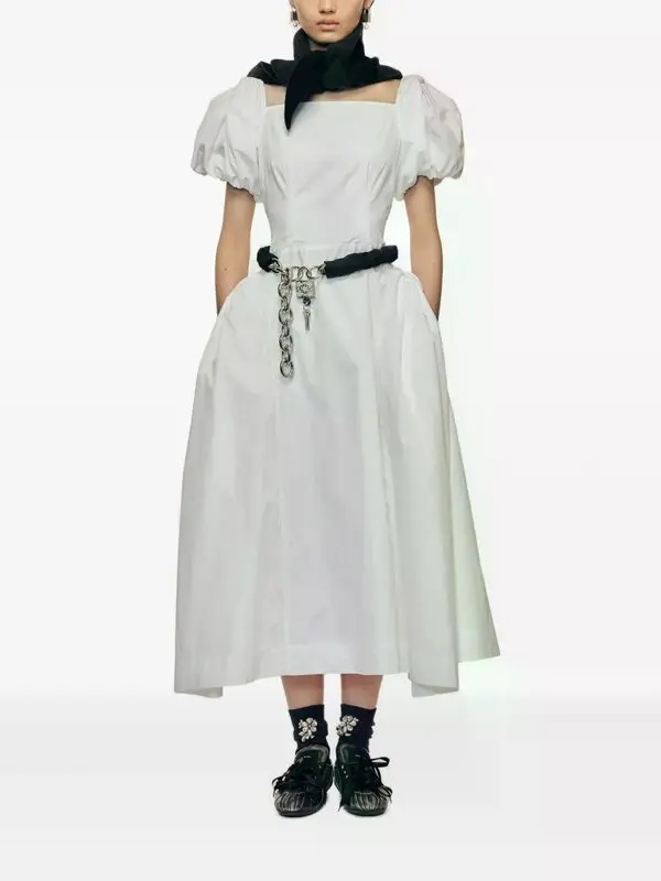 Simone Rocha Puff-sleeve A-line Dress