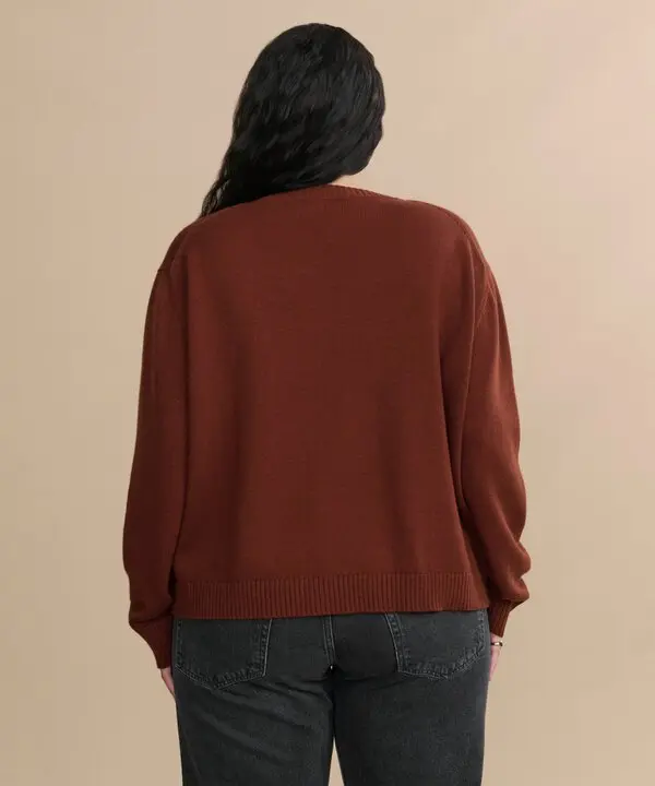 Jenni Kayne Simone V-neck - Rust