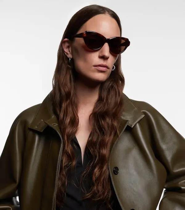 Loewe Slim Cat-eye Sunglasses - Brown