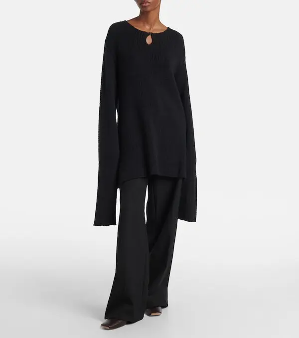 Calvin Klein Cotton, Silk, And Cashmere Sweater