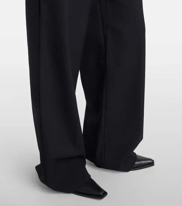 Calvin Klein Simone Wool Wide-leg Pants