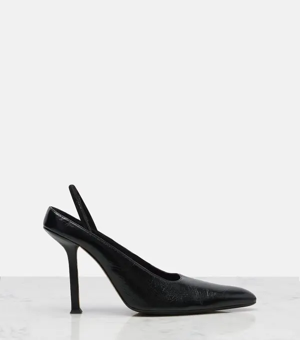 Calvin Klein Suki Leather Slingback Pumps